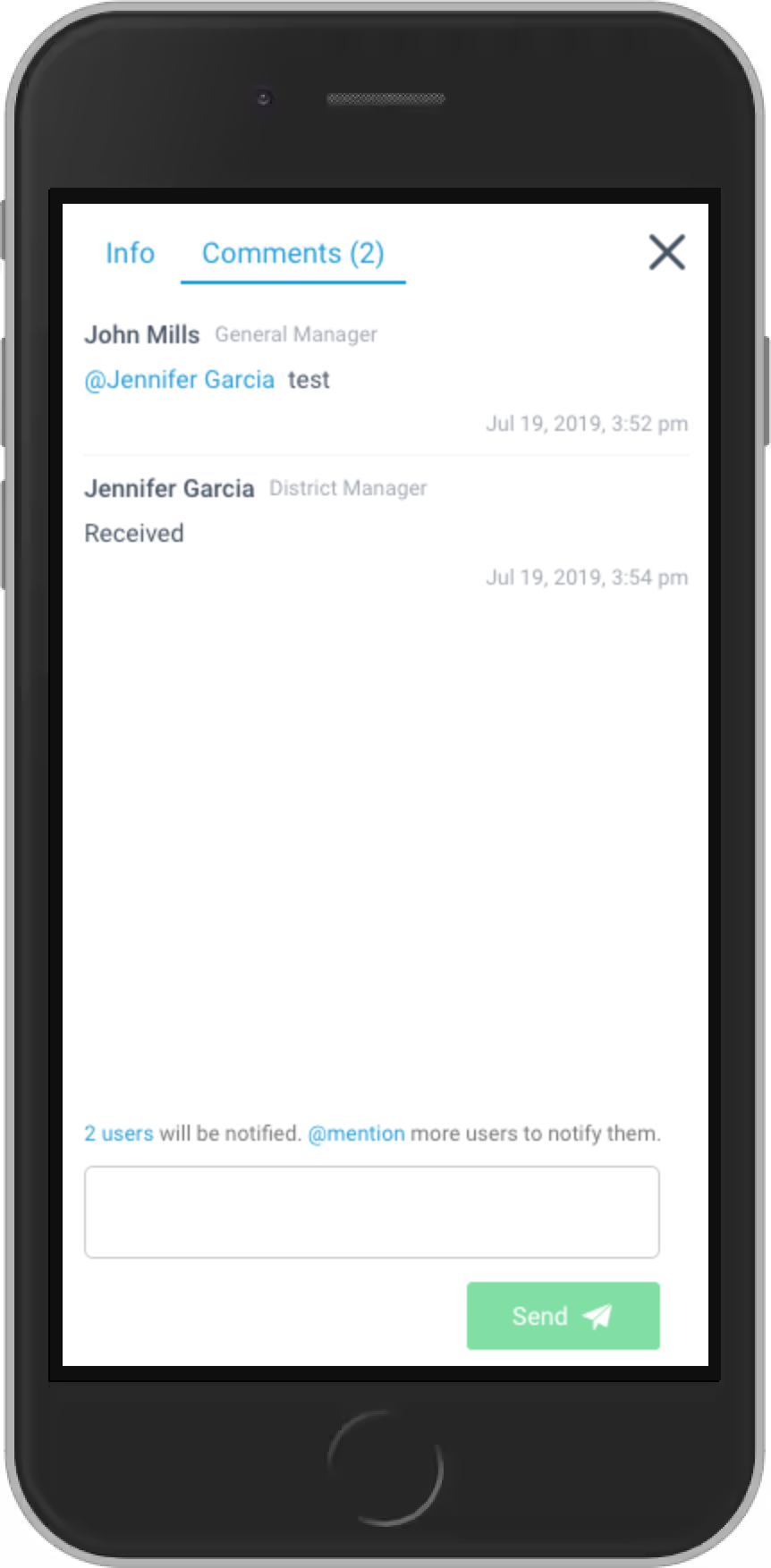 How to: Commenting (Mobile) – Crunchtime Support Services