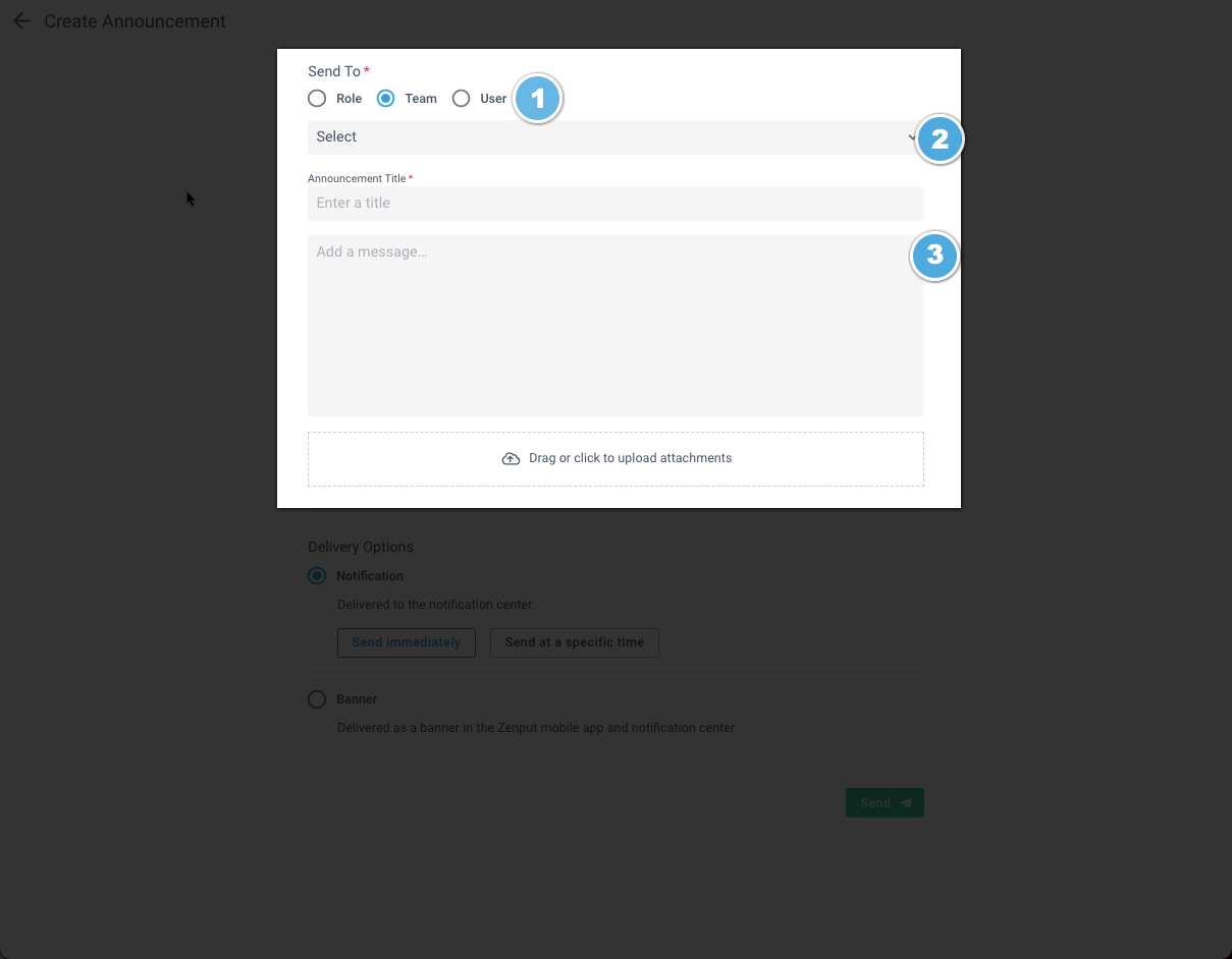 How To: Create Announcements – Crunchtime Support Services
