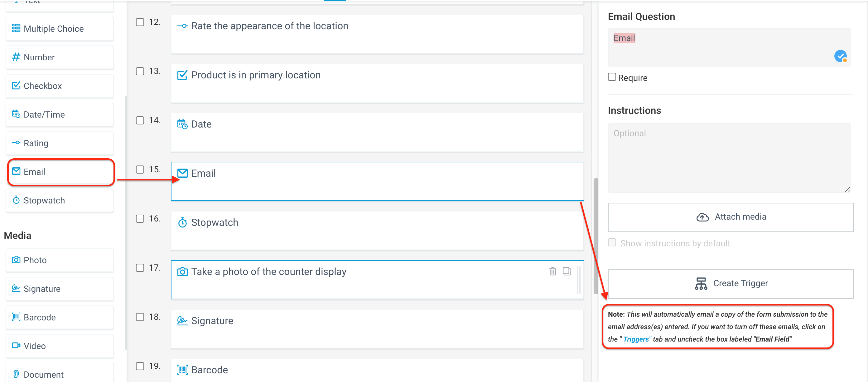 Form question types & use cases – Crunchtime Support Services