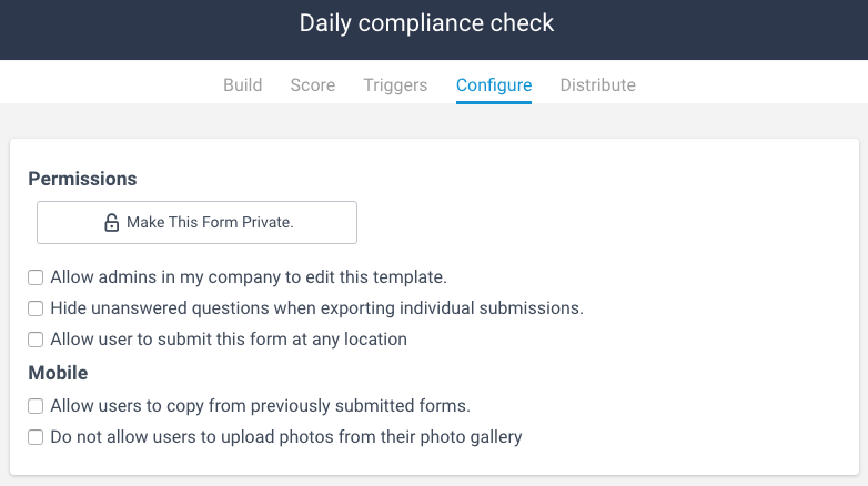 How to: Create a form (Admin) – Crunchtime Support Services