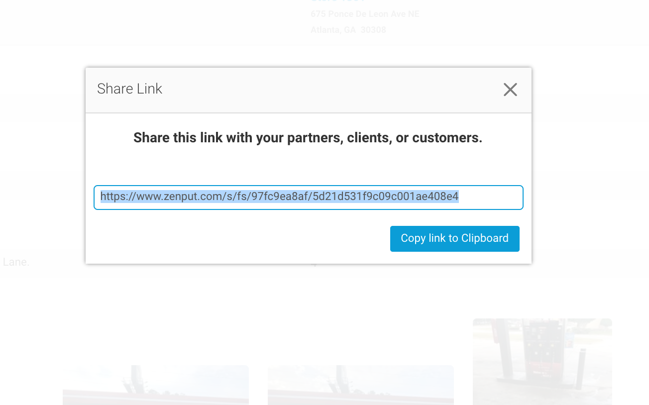 How to: Share a link to a Zenput form submission – Crunchtime Support ...