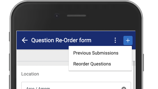 How do I reorder questions on a form? – Crunchtime Support Services